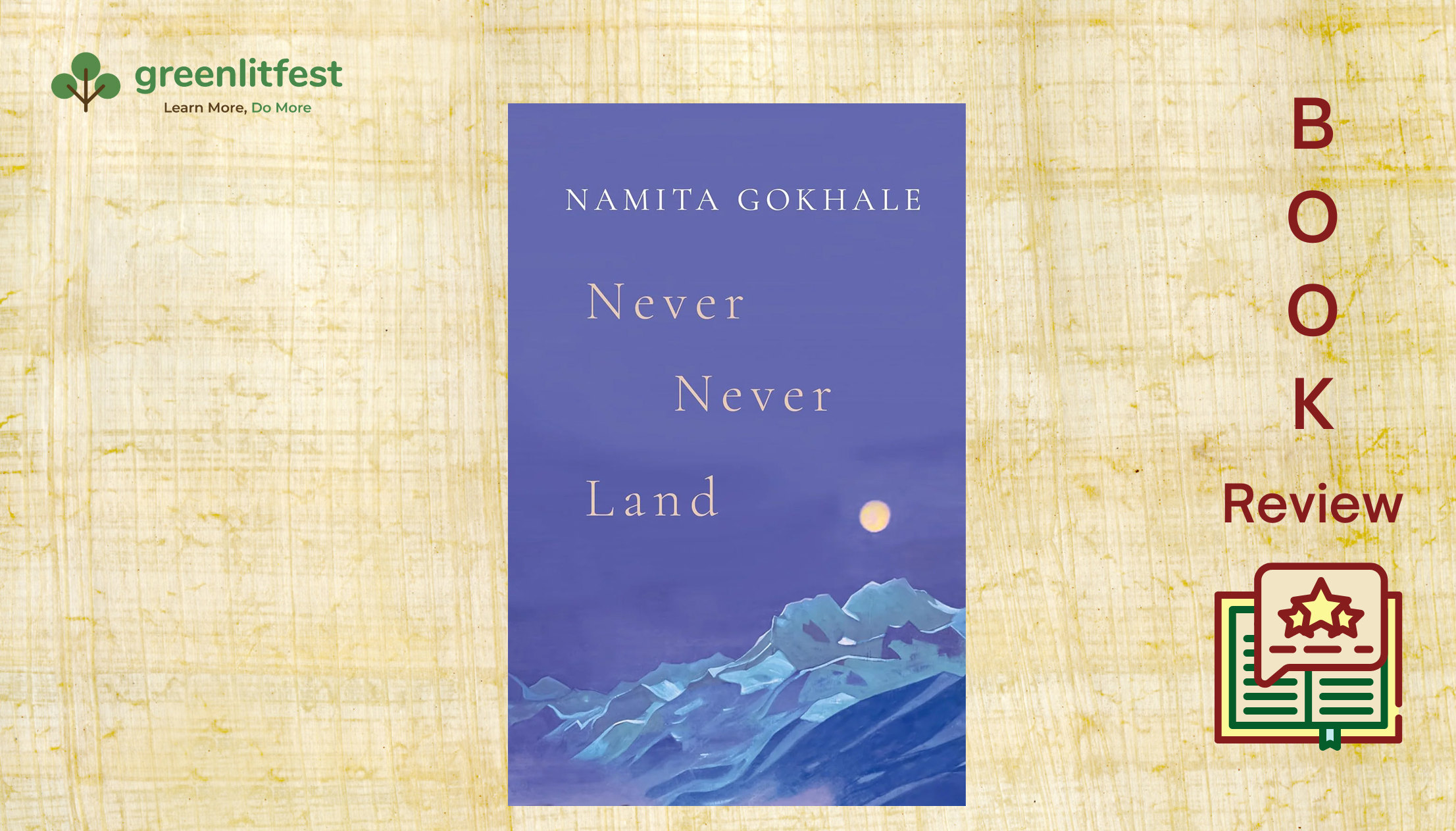 NEVER NEVER LAND BY NAMITA GOKHALE – Greenlitfest